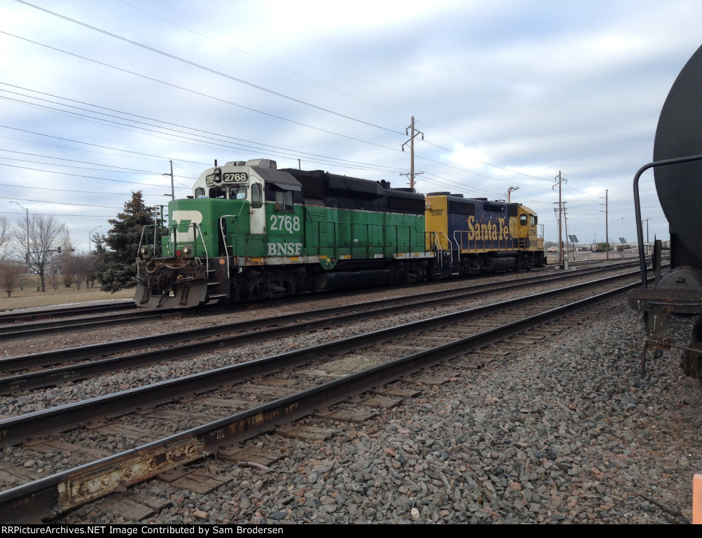 BNSF 2768 and 2796